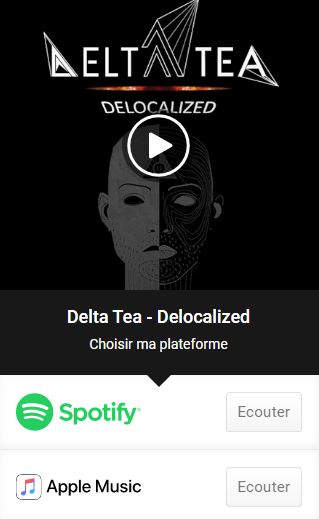 Single : Ecoutez Delocalized - Delta Tea